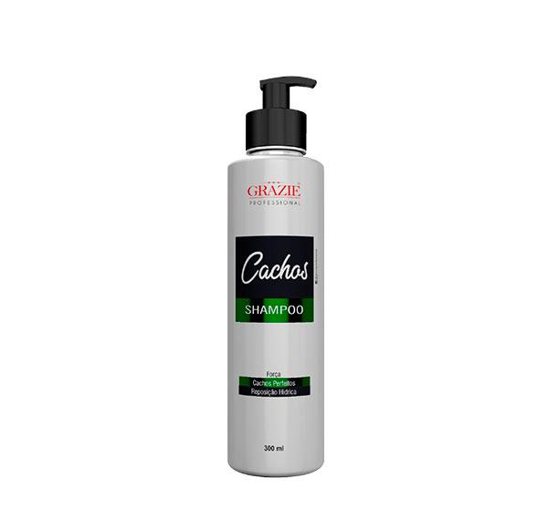 Shampoo Cachos 300ml - Grazie Cosméticos
